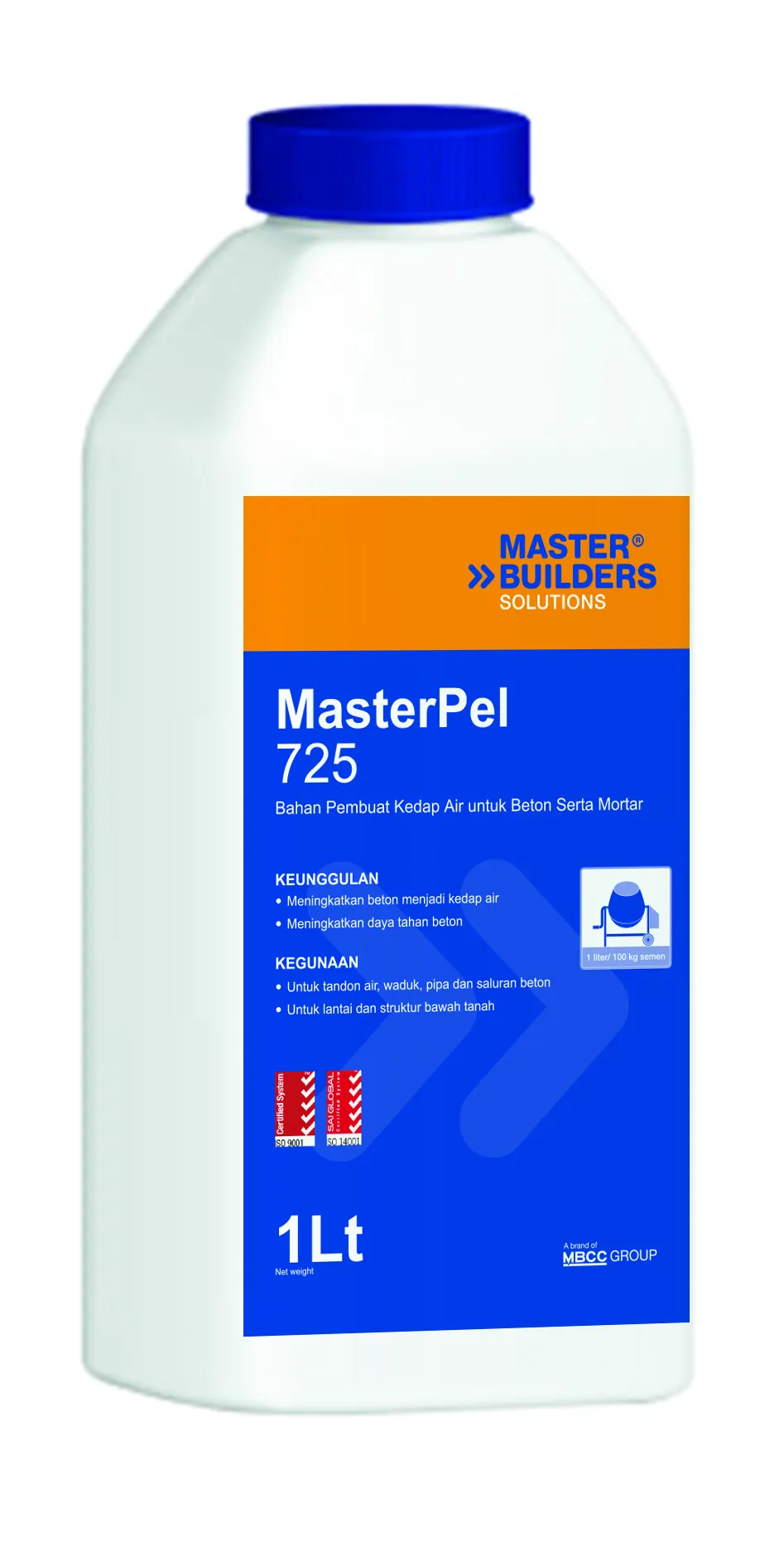 MasterPel 725 | Waterproofing Integral | PT Karya Cipta Anugerah